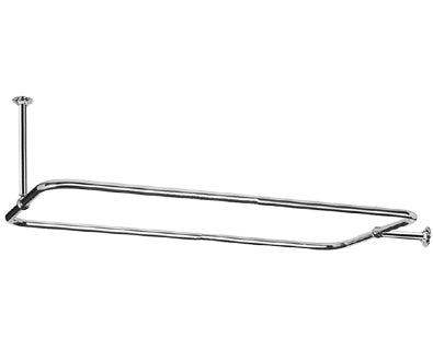 2454 Rectangular Shower Curtain Rod – Signature Bath