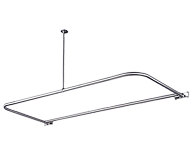 D Shaped Shower Curtain Rod – Signature Bath